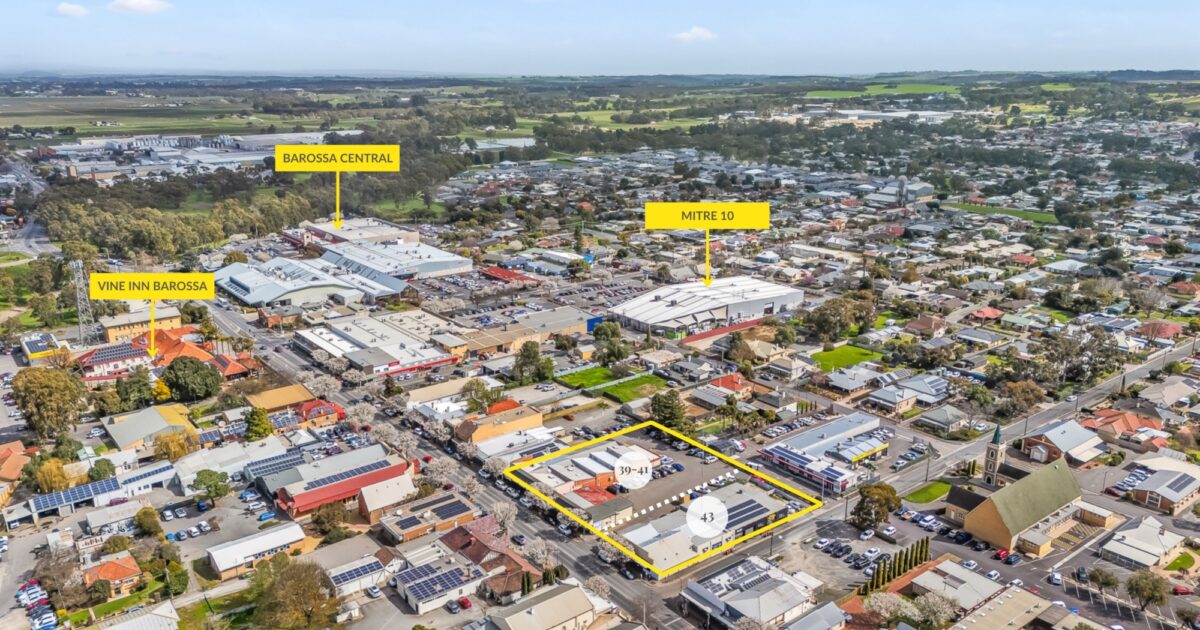 Land rich Barossa Valley site hits market • Ray White Commercial